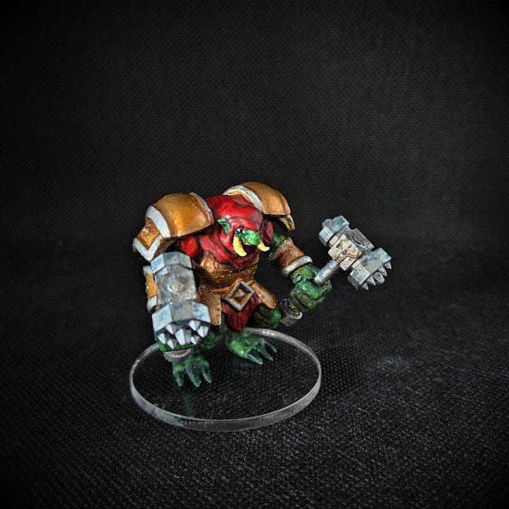3D Printable TROLL PALADIN by WildCraft Foundry