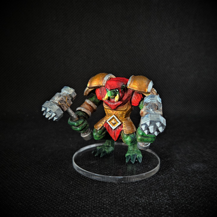 3D Printable TROLL PALADIN by WildCraft Foundry