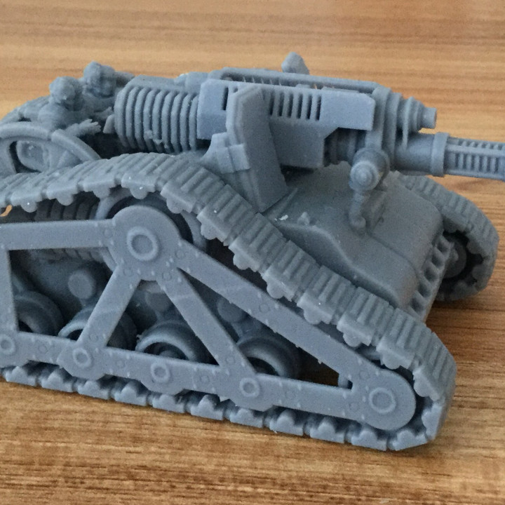 3D Printable Kraytos Relic Tank - Presupported by ThatEvilOne