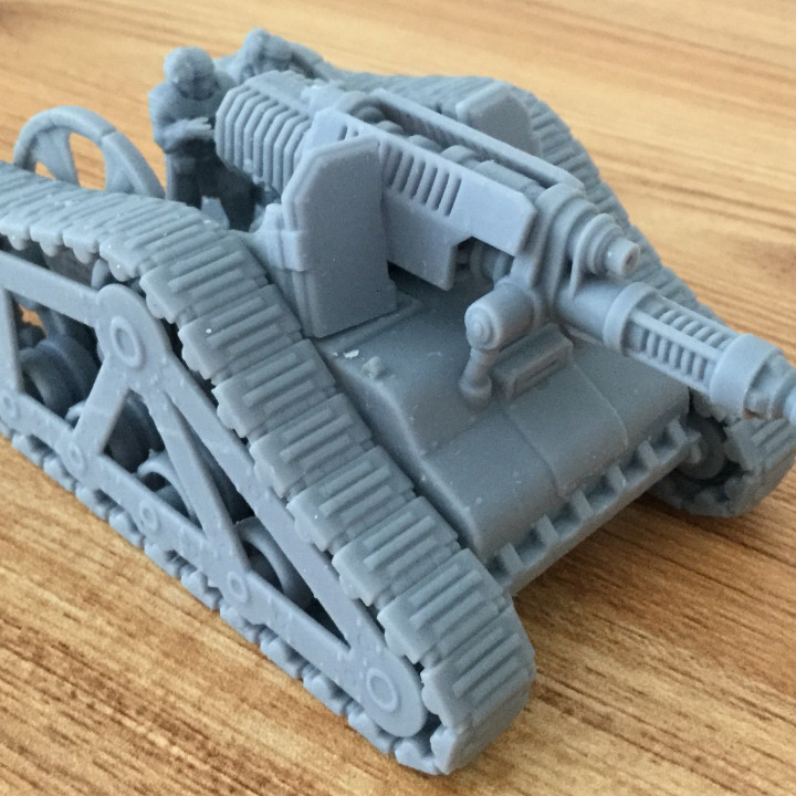 3D Printable Kraytos Relic Tank - Presupported by ThatEvilOne