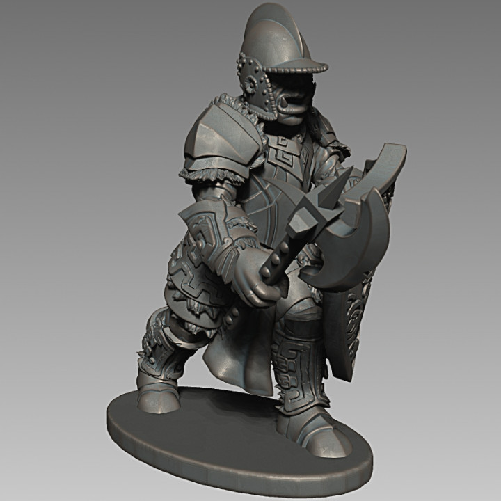 3D Printable Orc Heroes by Wargames Atlantic