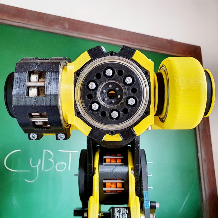 3D Printable CYBOT - GRIPPER FOR CYCLOIDAL DISK ROBOT ARM by Sam