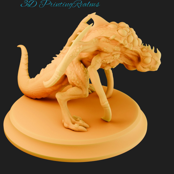 3D Printable Mutant Lizard by 3DprintingRealms