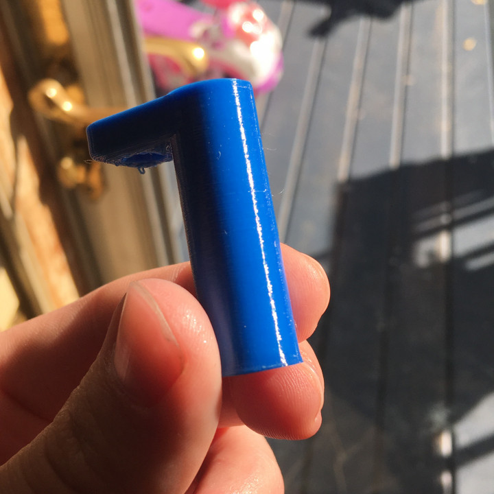 3D Printable Tent stake cap by Kelby Jackson