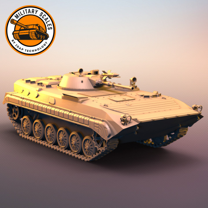 3D Printable BMP-1 by MilitaryScales
