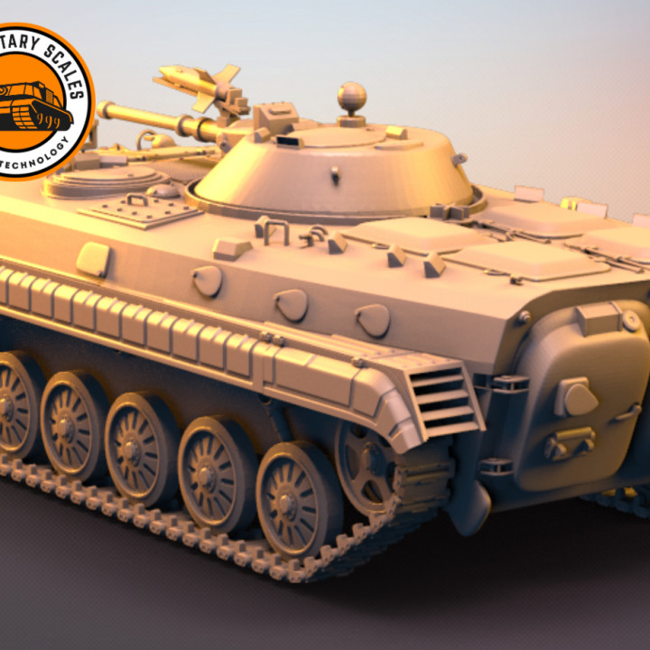3D Printable BMP-1 by MilitaryScales