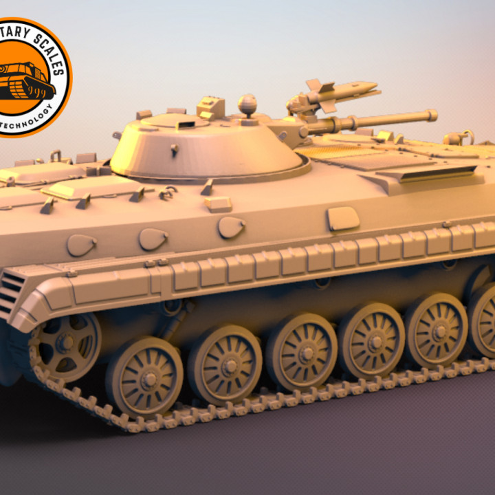 3D Printable BMP-1 by MilitaryScales