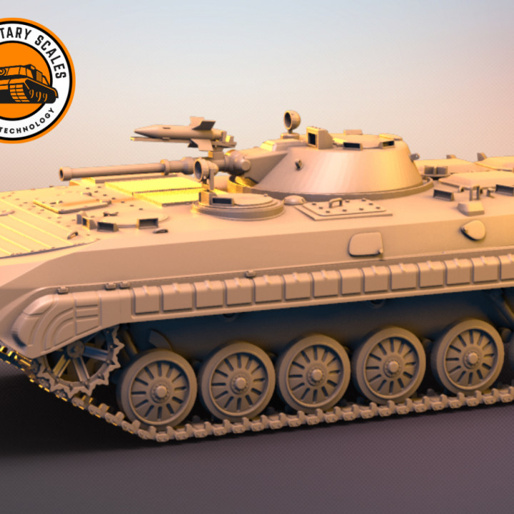 3D Printable BMP-1 by MilitaryScales