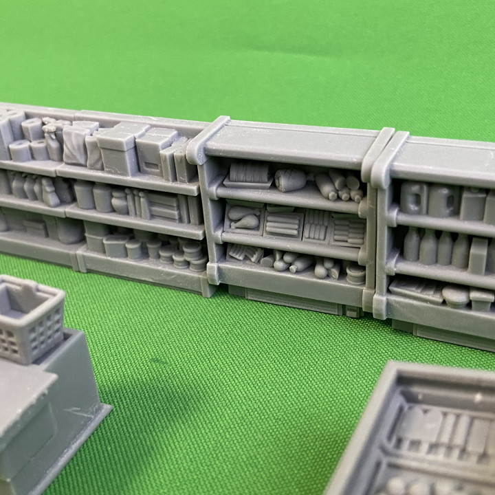 3D Printable Grocery Store by Tiny Furniture