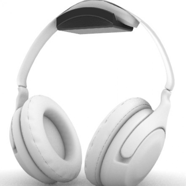 3D Printable Pegboard headphone holder 3D print model by khairril