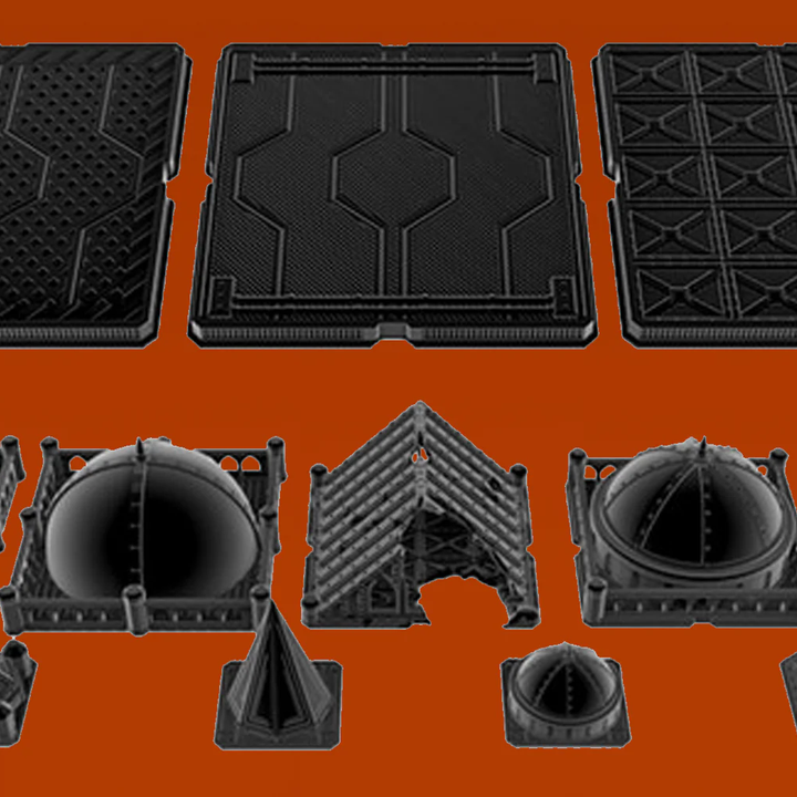 3D Printable Scifi Grimdark Sector Corvus Prime Bundle 28mm by Corvus ...