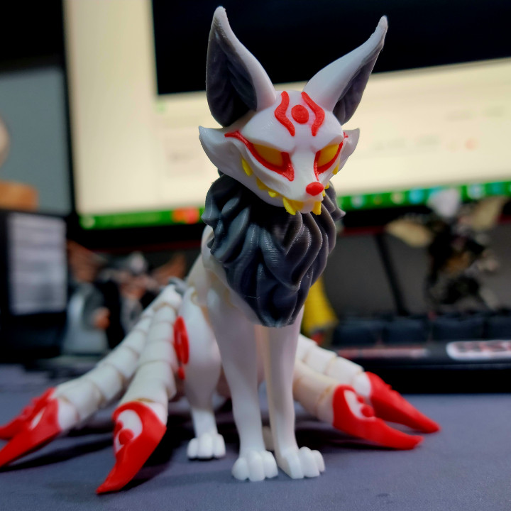 3D Print of Kitsune by colorfpv
