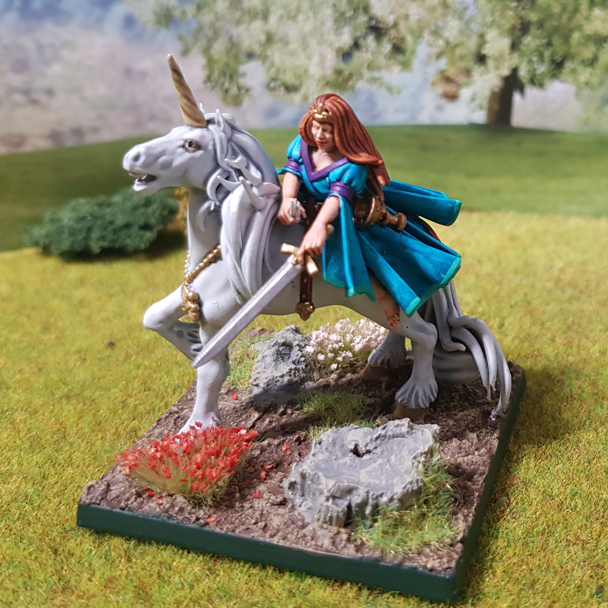 3D Printable Lady of Gallia - Highlands Miniatures by Highlands Miniatures