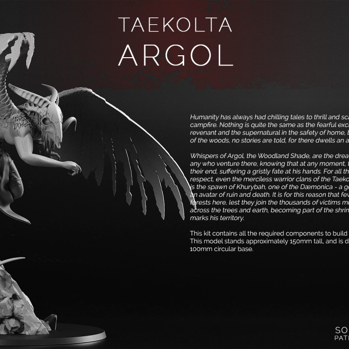 3D Printable Taekolta - Argol by Solwyte Studio