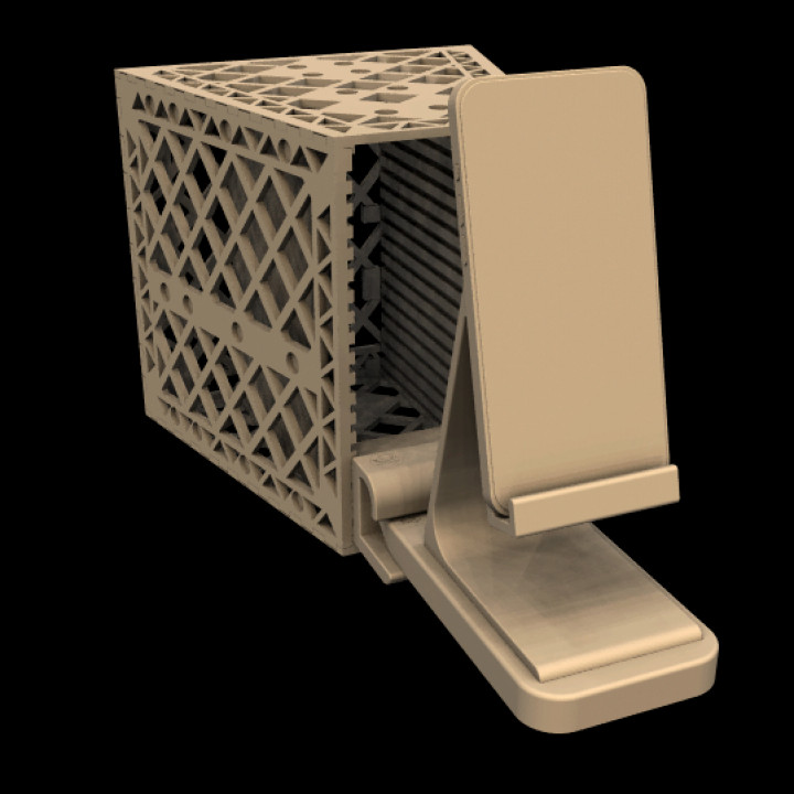 3D Printable The Painter's Fortress Front Support by Warg'Name