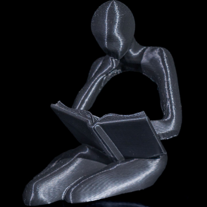 3D Printable Minimal Reading by Stlflix