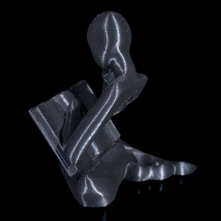 3D Printable Minimal Reading by Stlflix