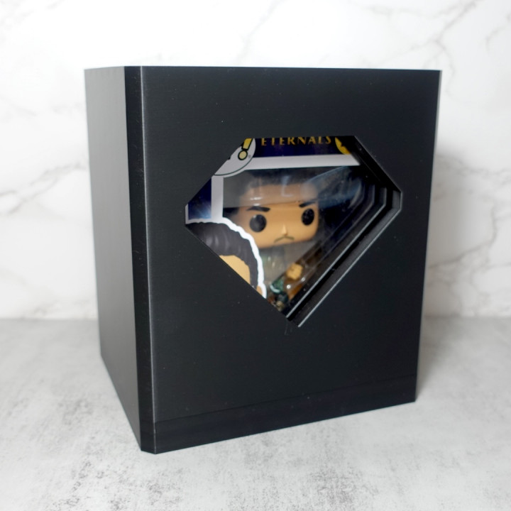 3D Printable Vault Display for Funko Pop by MysticMesh3D
