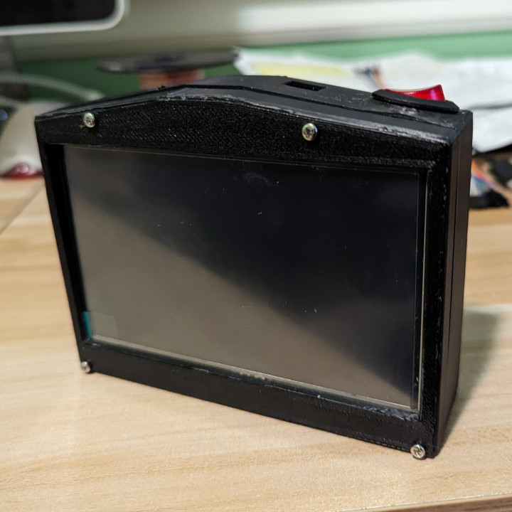 3d Printable Carpi Pi 3b And 5 Inch Screen Case By A
