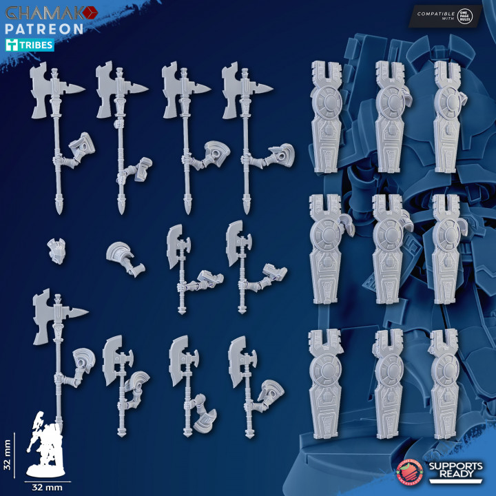 3D Printable Vault Guards by Ghamak