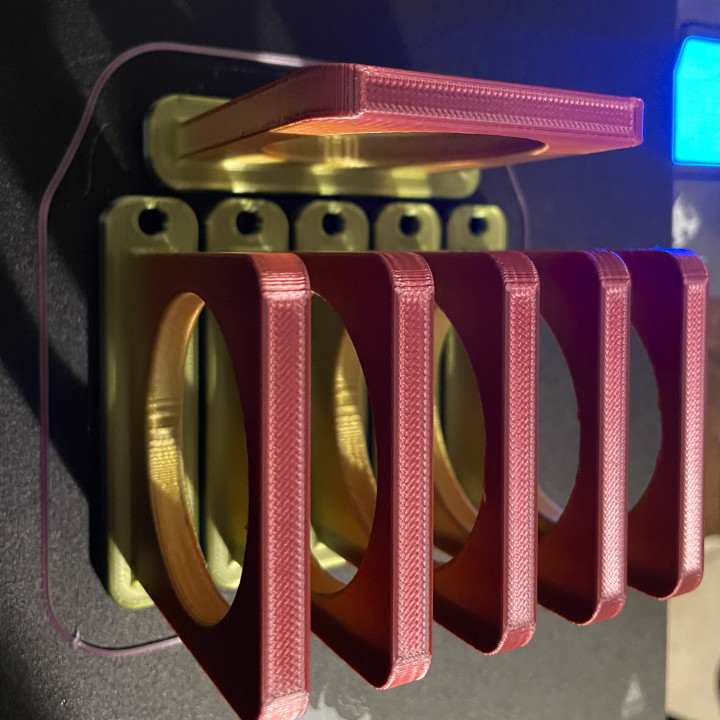 3D Printable Vinyl organizer by Morgan McCaw