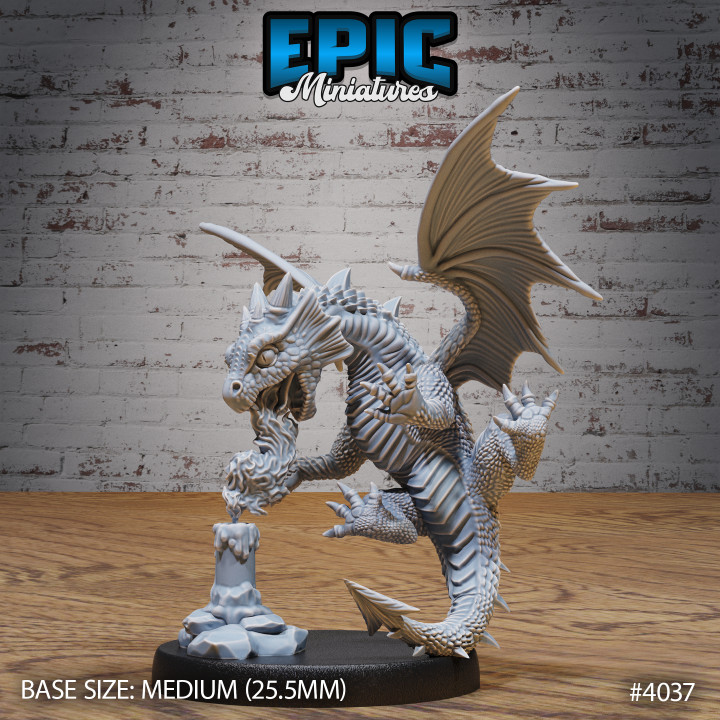 3D Printable Red Dragon Wyrmling Ignite / Legendary Fire Drake ...