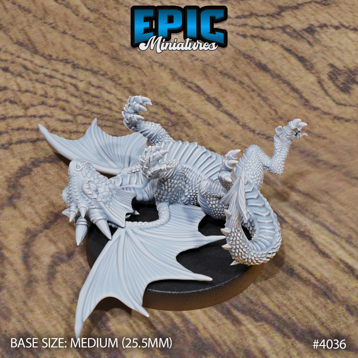 3D Printable Red Dragon Wyrmling Set / Legendary Fire Drake / Ancient ...