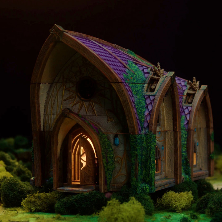 3D Printable Windward House by Phoenix Foundry Terrain