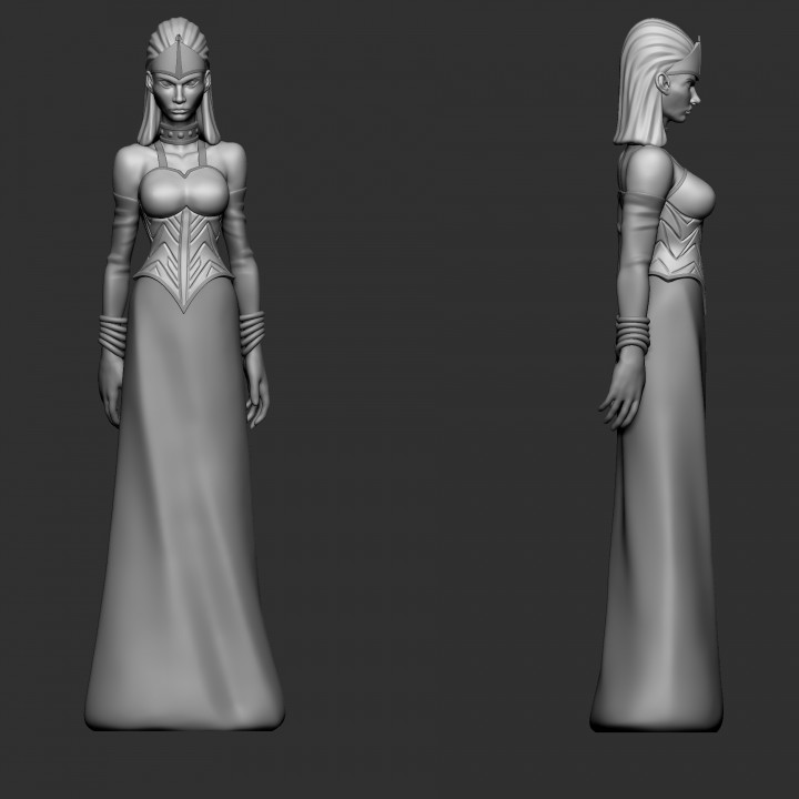 3D Printable Ludmilla Vilisevic by simsete