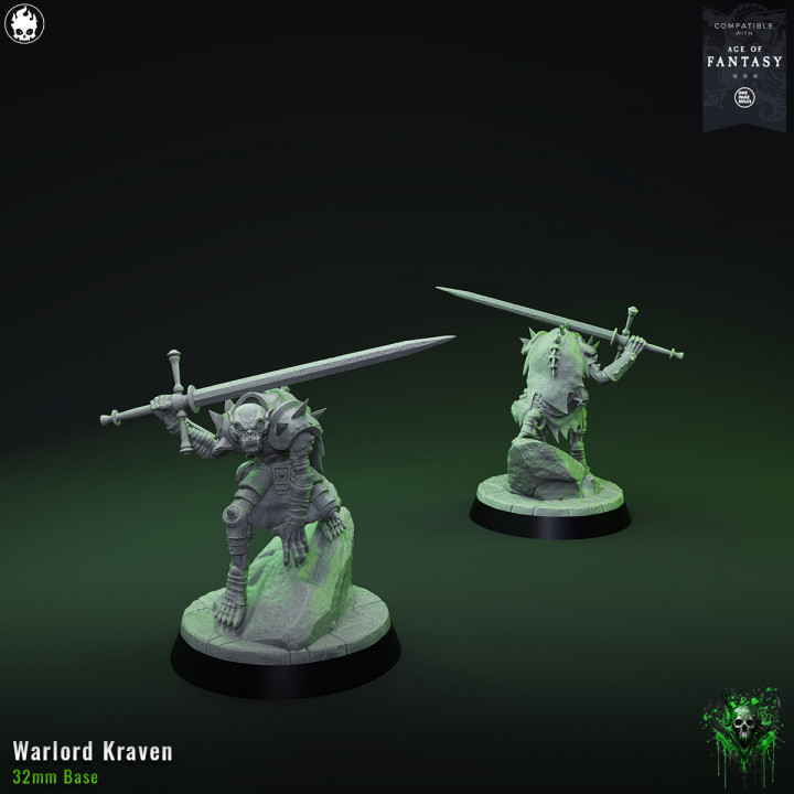 3D Printable Varkos Warsworn Bundle by Fleshcraft Studio