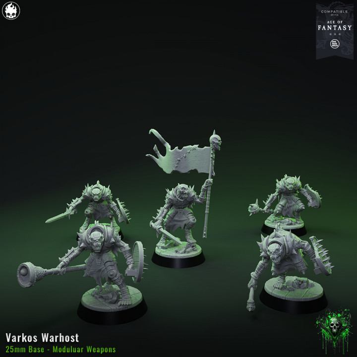 3D Printable Varkos Warsworn Bundle by Fleshcraft Studio