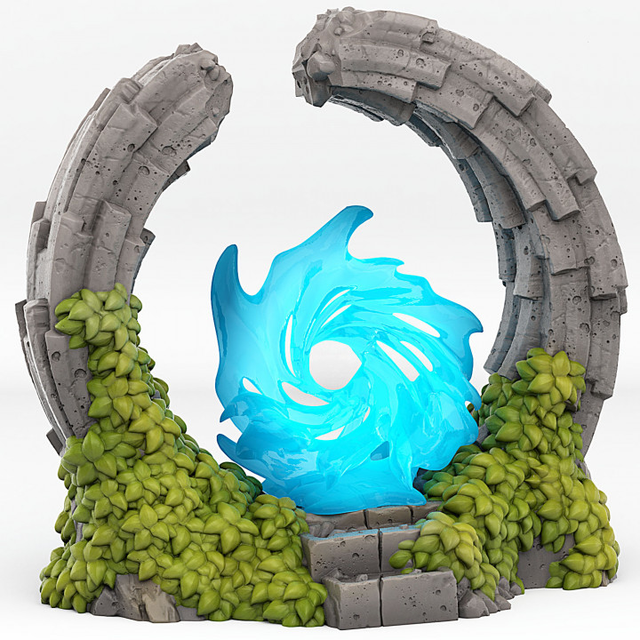 3D Printable PANDORA PORTAL WITH ITS WATER VORTEX EFFECT by Fantastic ...