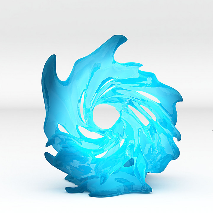 3D Printable PANDORA PORTAL WITH ITS WATER VORTEX EFFECT by Fantastic ...