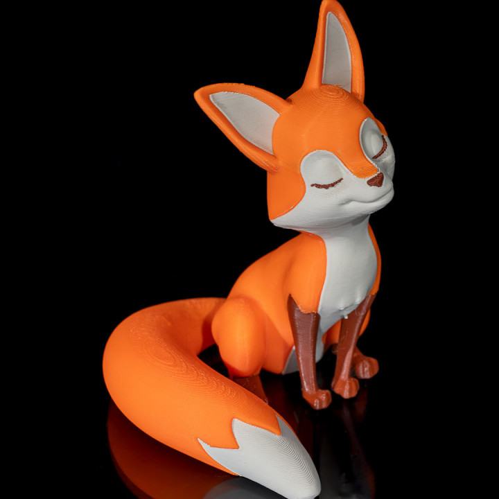 3D Printable Wise Fox Bookend by Stlflix