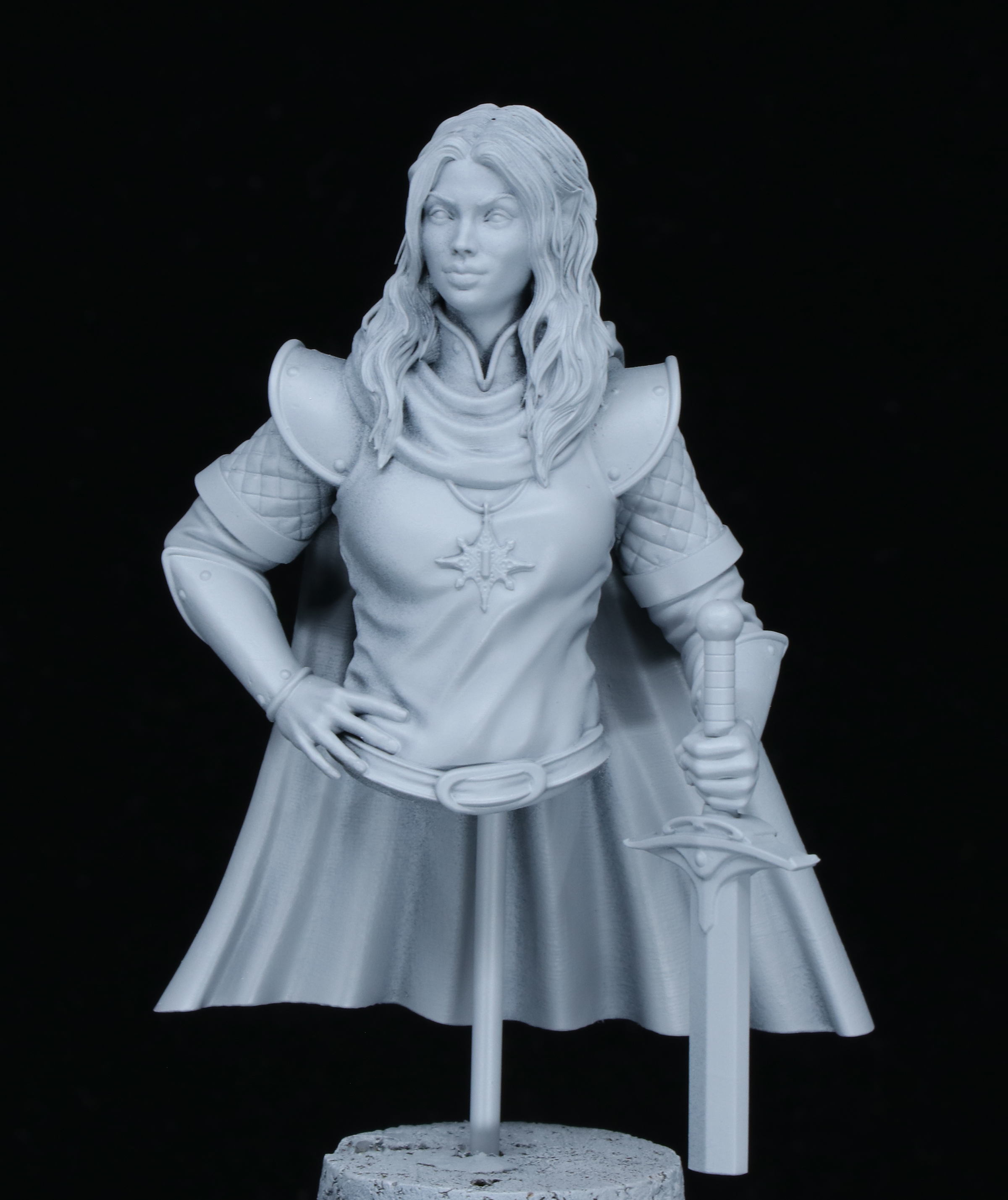 3D Printable Noble princess - Celesty Sunwindy - Bust - January 2023 ...