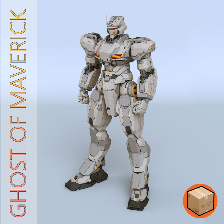 3D Printable PROJECT HIGHFRAME: GHOST OF MAVERICK by Norman Caguiat