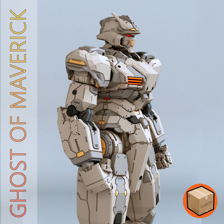 3D Printable PROJECT HIGHFRAME: GHOST OF MAVERICK by Norman Caguiat