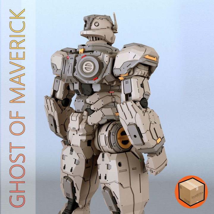 3D Printable PROJECT HIGHFRAME: GHOST OF MAVERICK by Norman Caguiat