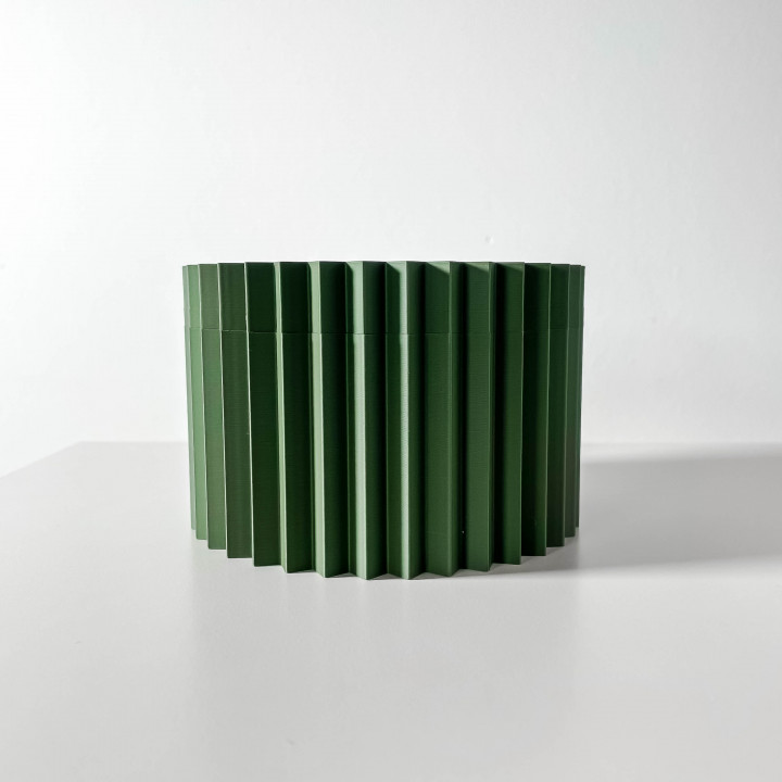 3D Printable The Aris Storage Container | Desk Organizer and Misc ...