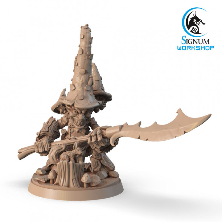 3D Printable Myconid with Spear by Signum Workshop