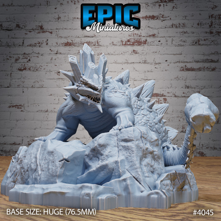 3D Printable Hammertail Dinosaur Aware / Armored Dino / Spiked Beast ...