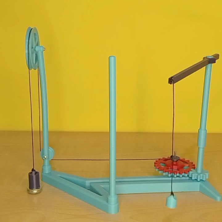 3D Printable FUNNY TOY - PENDULUM. [SKRIEJIKAS] by Martynas Grytė