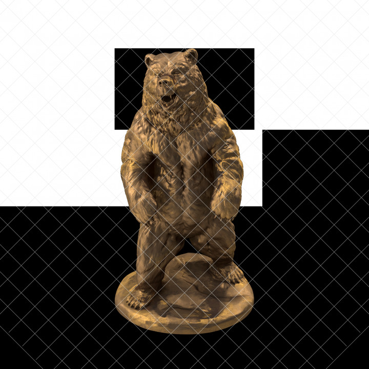 3D Printable Bear by Lubow Yarowaya