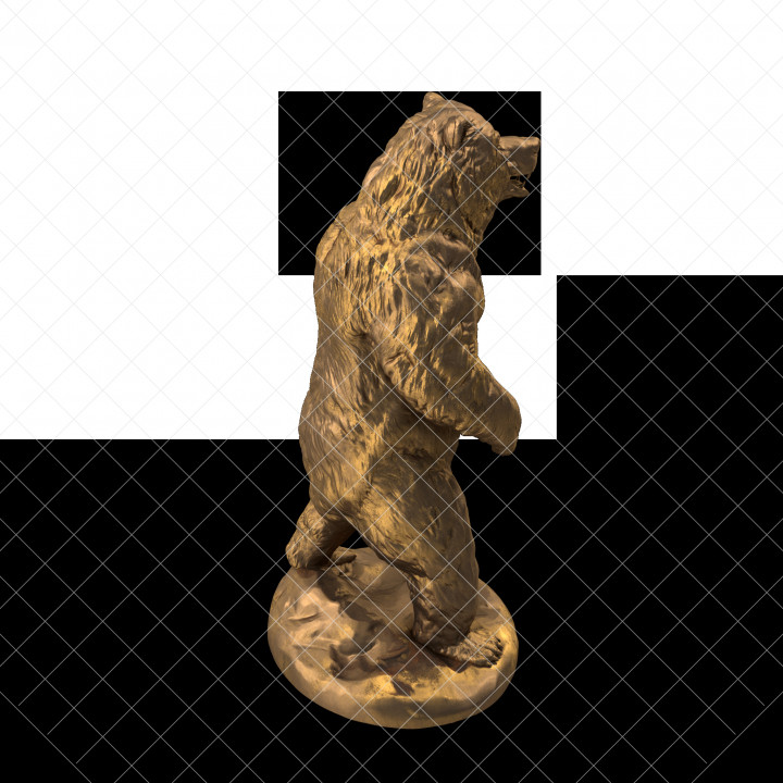 3D Printable Bear by Lubow Yarowaya