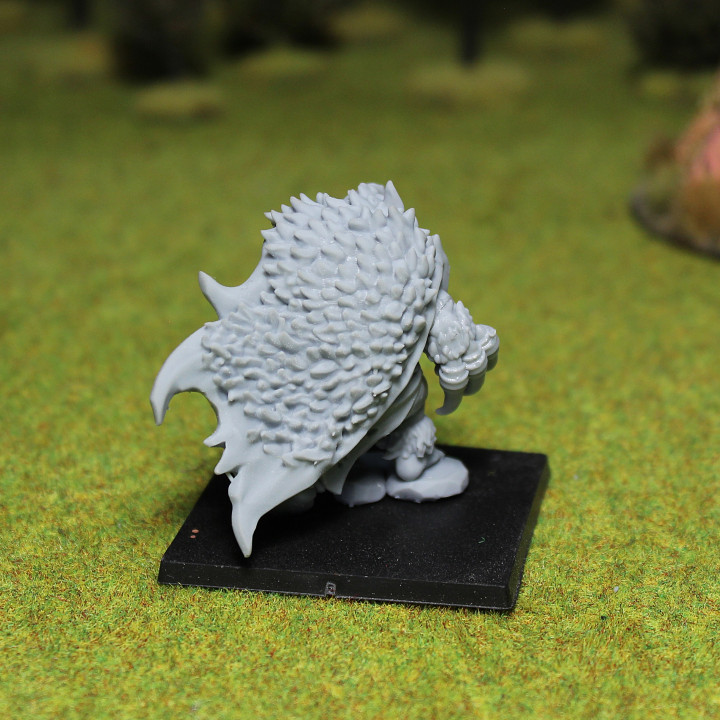 3D Printable Wild orc warlord by MOMminiatures
