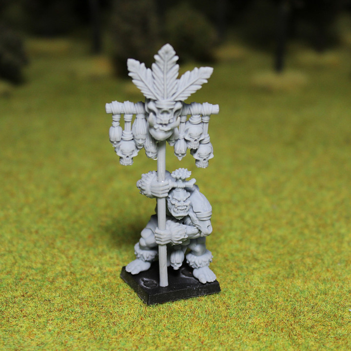 3D Printable CG Wild orc by MOMminiatures