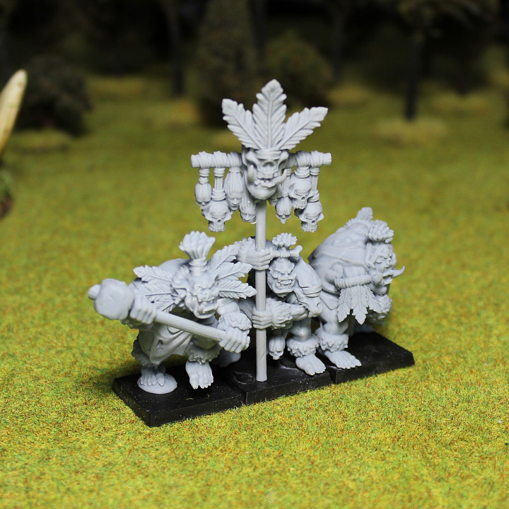 3D Printable CG Wild orc by MOMminiatures