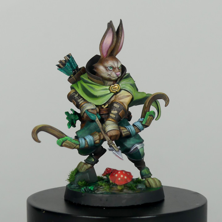 3D Printable Harengon Ranger by Bite the Bullet