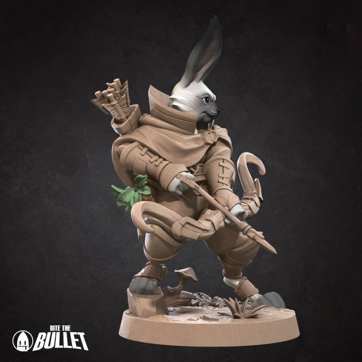 3D Printable Harengon Ranger by Bite the Bullet