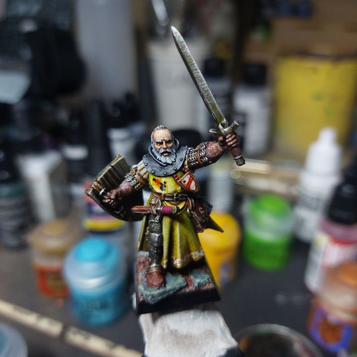 3D Print of Fantasy Fillers - Hero Questing Knight on Foot - Highlands ...